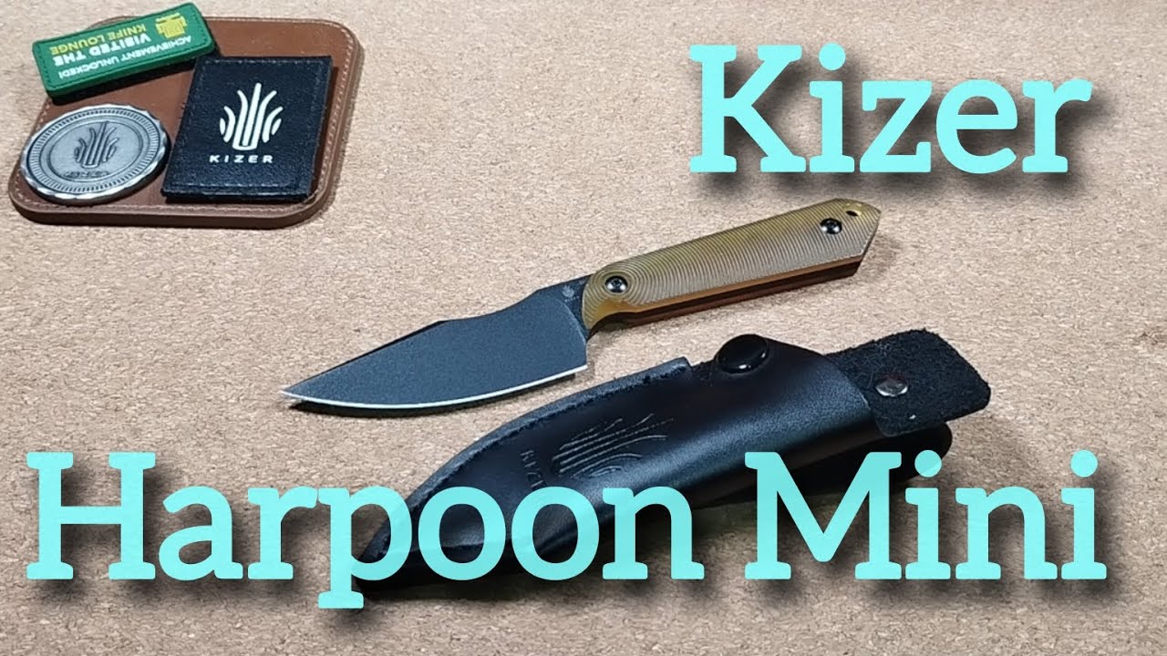 Kizer Harpoon Mini - TOP EDC Fixed in CPM 3V und PEI im Budget Bereich ...