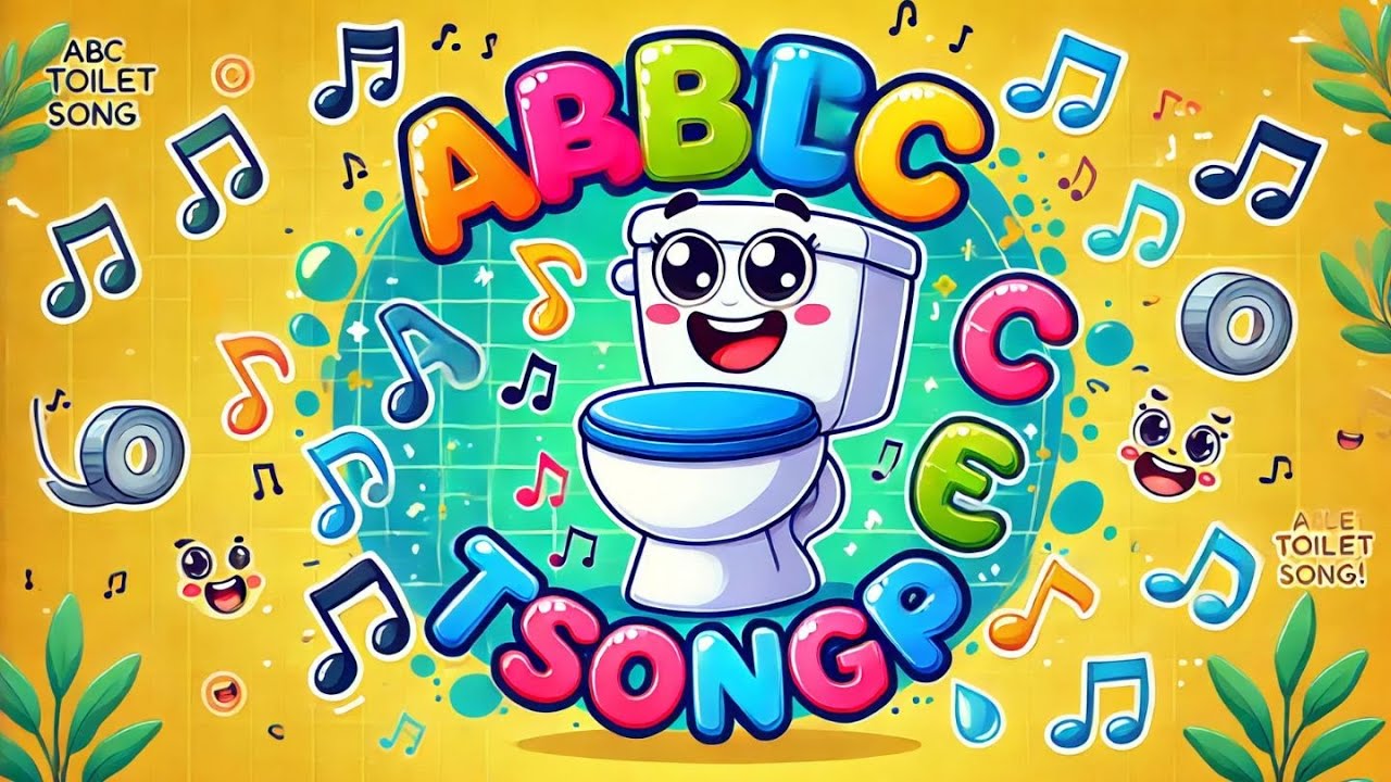 ABC Toilet Song | ABC Song for kids - learn Alphabet Song for Children ...