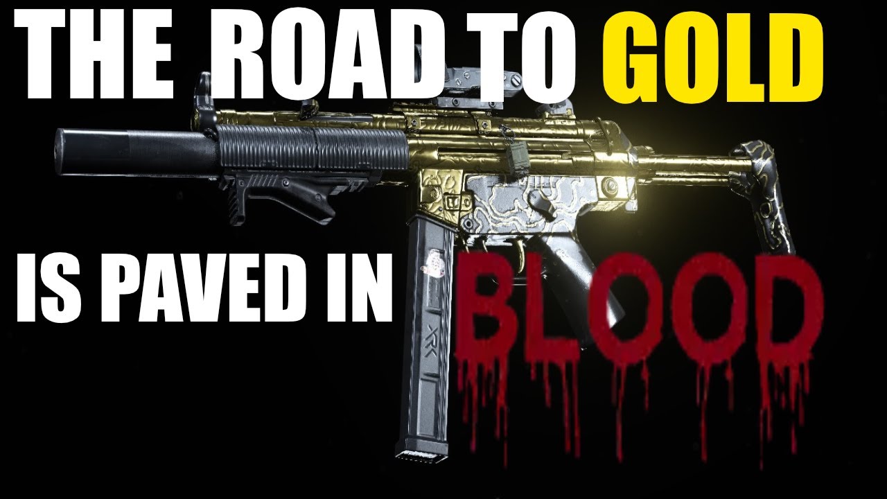 Road To Gold!!!! Golden MP5 - Call Of Duty Modern Warfare - YouTube