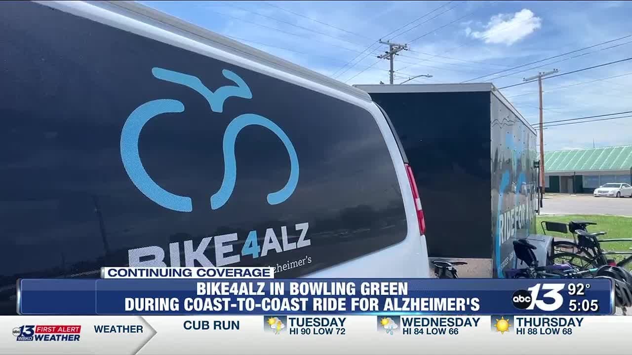 BIKE4ALZ stops in Bowling Green during coast-to-coast ride for ...