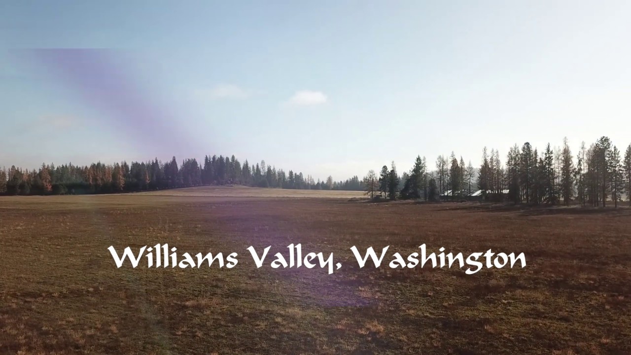 Williams Valley, Washington - Fall Drone Flight - YouTube