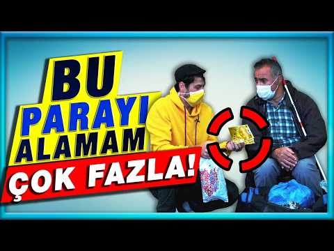 SAYENİZDE KÖR ÇORAPÇIYA AMCAYA SOSYAL YARDIM VİDEOSU