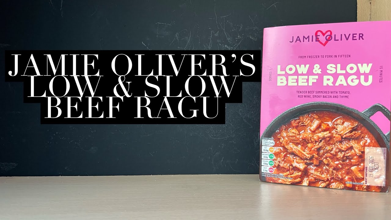 Jamie Oliver Low & Slow Beef Ragu Review , Iceland Jamie Oliver Food ...