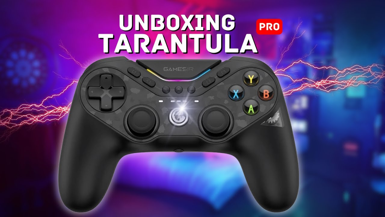 GAMESIR TARANTULA PRO EL MEJOR MANDO DEL AÑO - YouTube