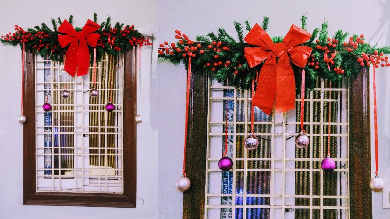 Unique Stylish Best Creative winter Christmas window home festival ...