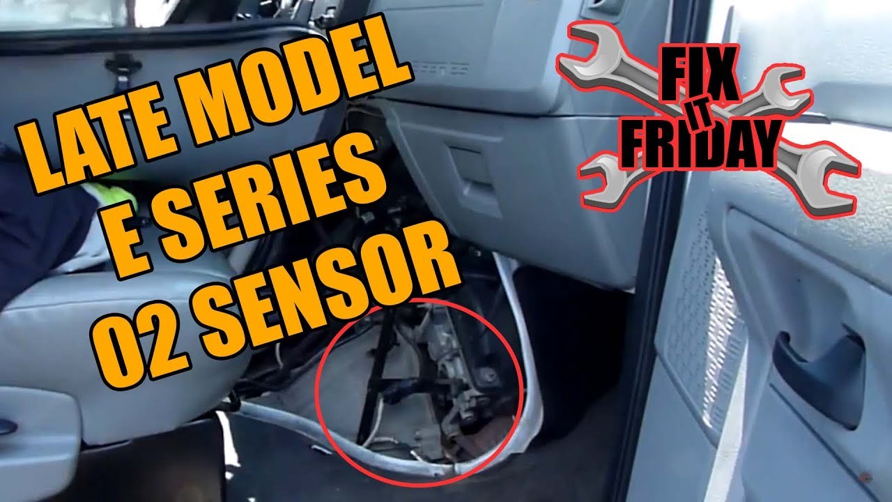 O2 Sensor Replacement 2014 E250 - YouTube