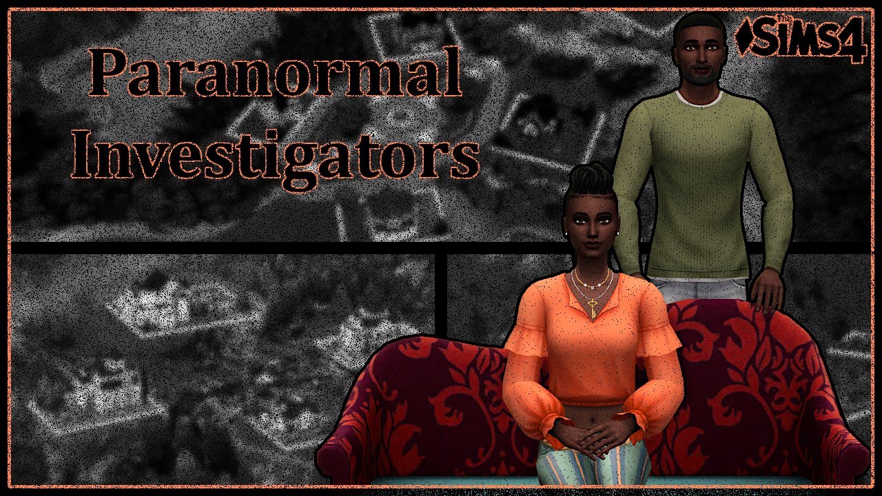 GHOST HUNTING in The Sims 4: Paranormal Stuff - YouTube