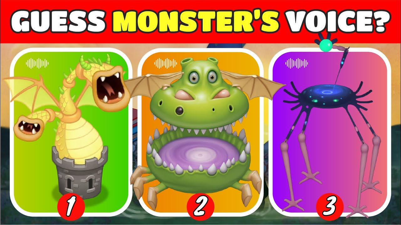 Guess The Monsters VOICE | My Singing Monsters | Part 5 - YouTube