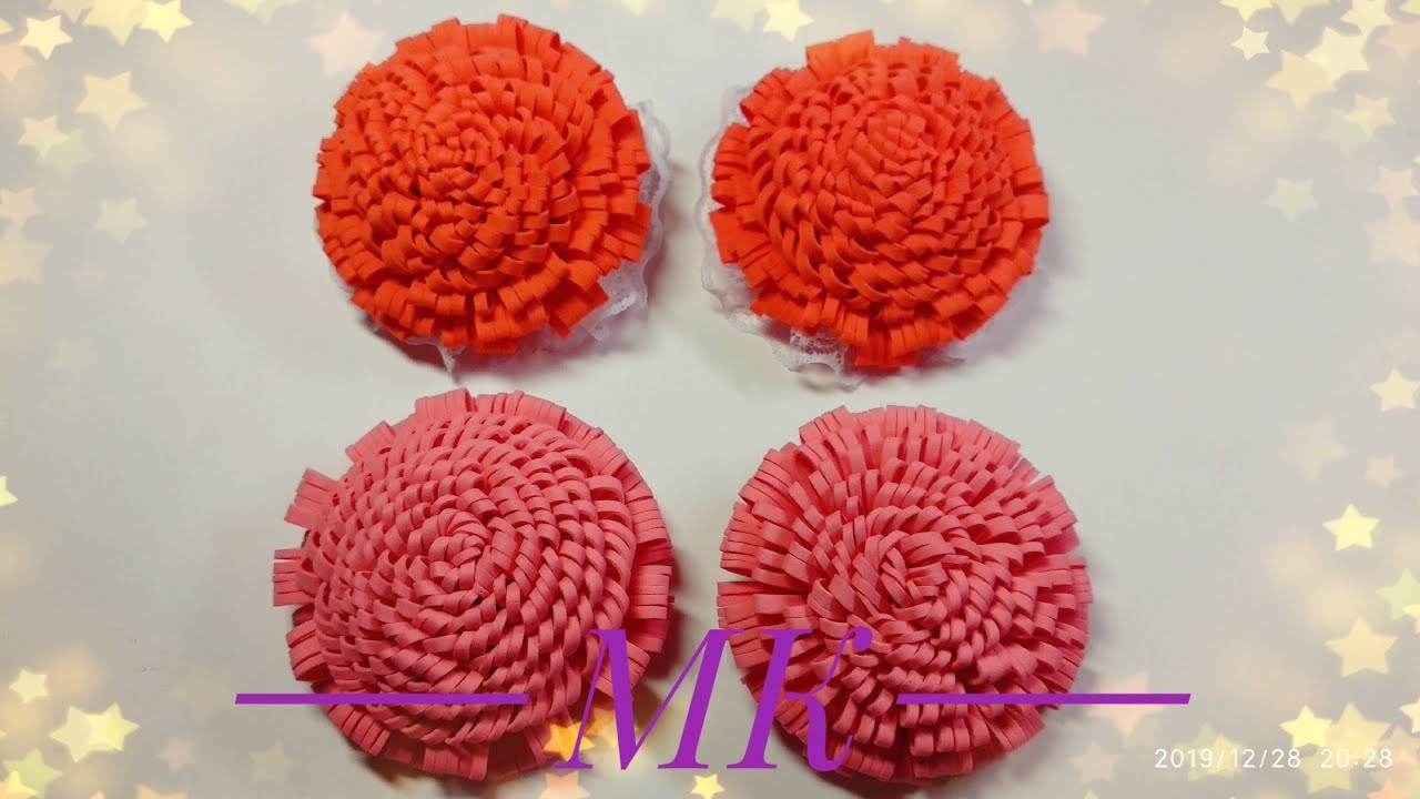 МК.Резиночка-Зефирка из фоамирана.Способ 2.MK. Marshmallow from ...