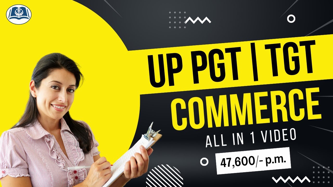 UP PGT Commerce | TGT 2022 | Everything You Need to Know - YouTube