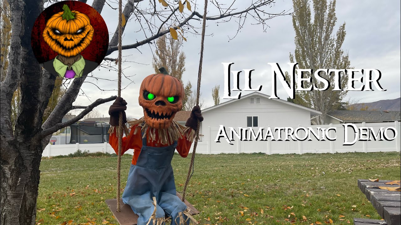 Spirit Halloween - Lil Nester Animatronic Demo (2021) 🎃 👻 - YouTube