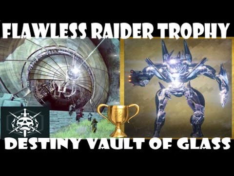 Destiny Flawless Raider Trophy No Deaths Perfect Raid - YouTube
