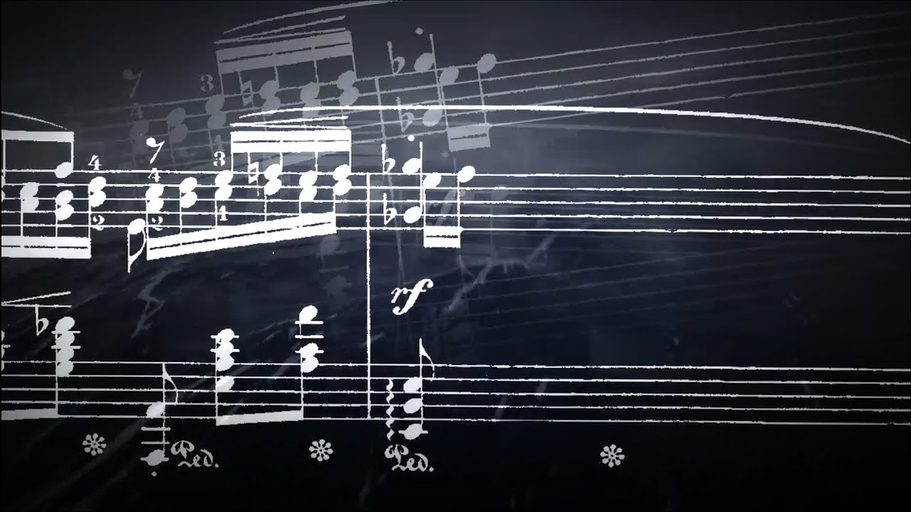 Ballade No. 4 - Chopin (Animated Sheet Music) (5K Special) - YouTube