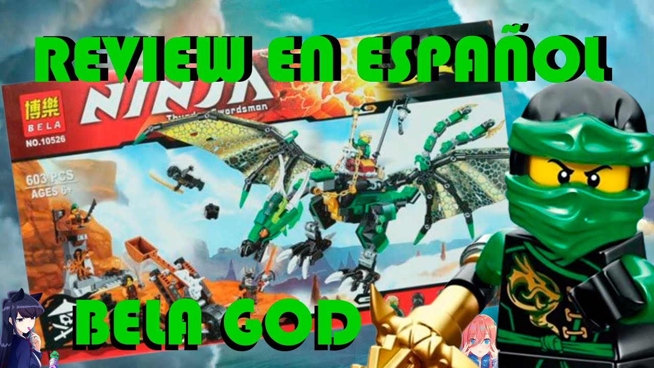 BELA Ninja The Green NRG Dragon | Review en español - YouTube