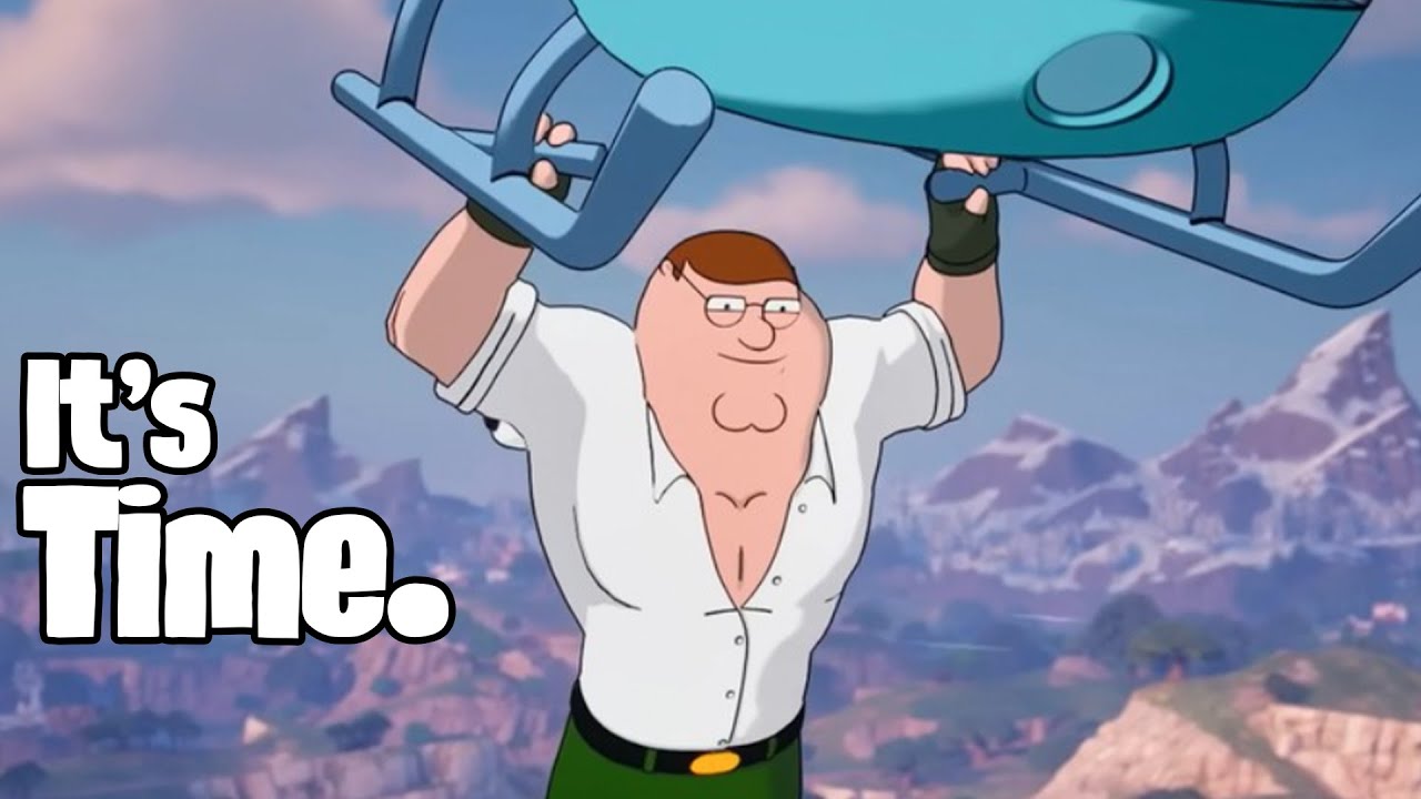 PETER GRIFFIN in Fortnite LIVE - Come Play with me! - YouTube