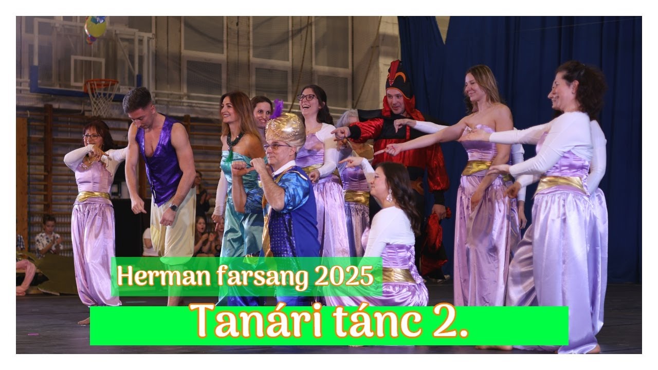 Herman farsang 2025 - 19. Tanári tánc 2. - YouTube