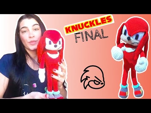 Knuckles Amigurumi - Final - YouTube