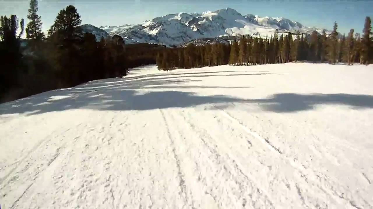 June Mountain Resort GoPro 960 Video Test on Skiing and Snowboarding ...