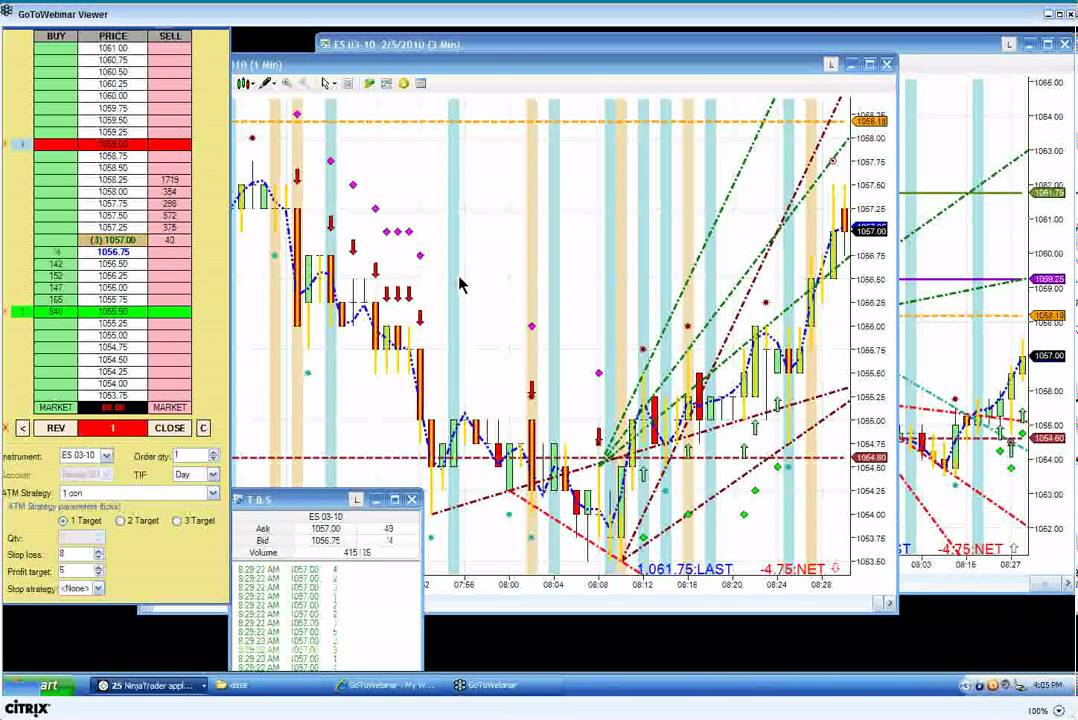 Shadowtraders Live Demo February 5, 2010 - YouTube