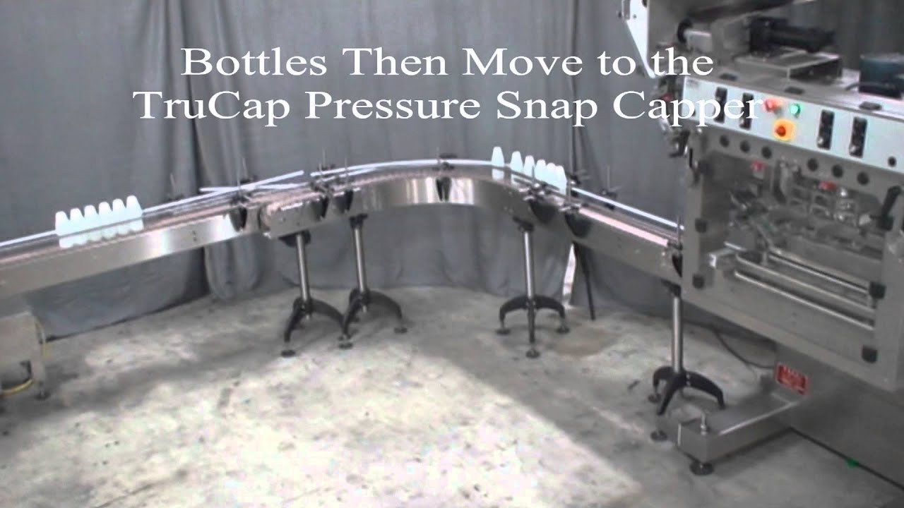 Bottle Unscrambler, Pressure Overflow Liquid Filler & Inline Screw Capper, by Acasi Machinery ...