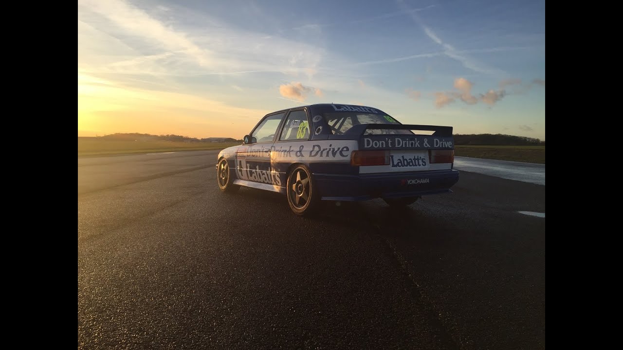 1991 BMW E30 M3 Vic Lee Motorsport Team Labatt's Tim Harvey BTCC - YouTube