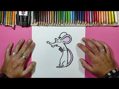 Como dibujar un raton 🐭 paso a paso 16 | How to draw a mouse 🐭 16 - YouTube