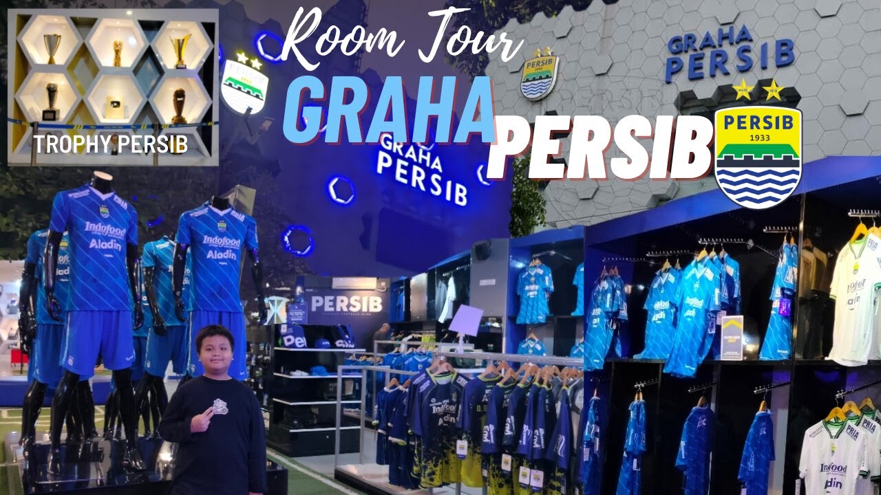 ROOM TOUR GRAHA PERSIB BANDUNG || MAUNG BANDUNG || PANGERAN BIRU - YouTube