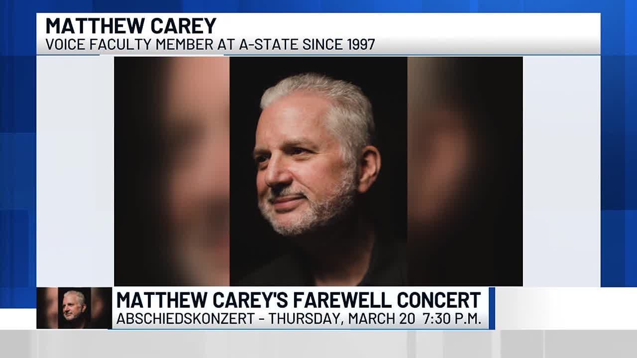 Midday Interview: Matthew Carey's Farewell Concert - YouTube