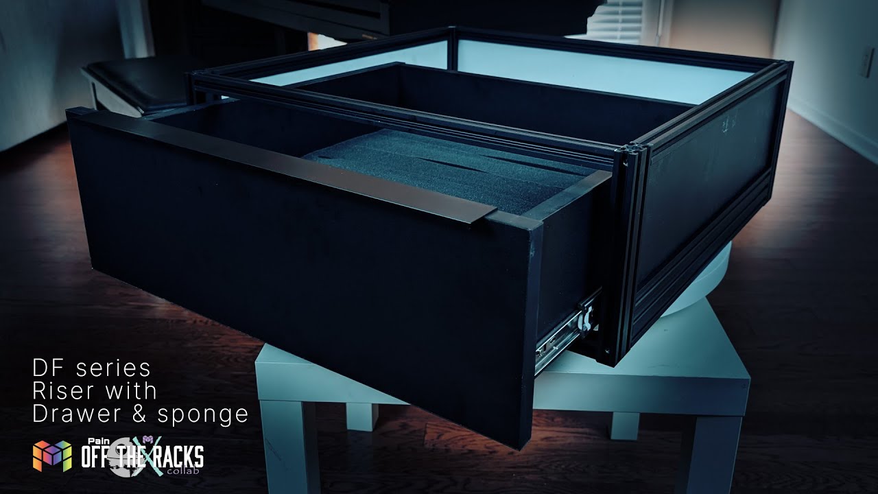 Moducase series: DF series riser with drawer & sponge | Assembly video ...