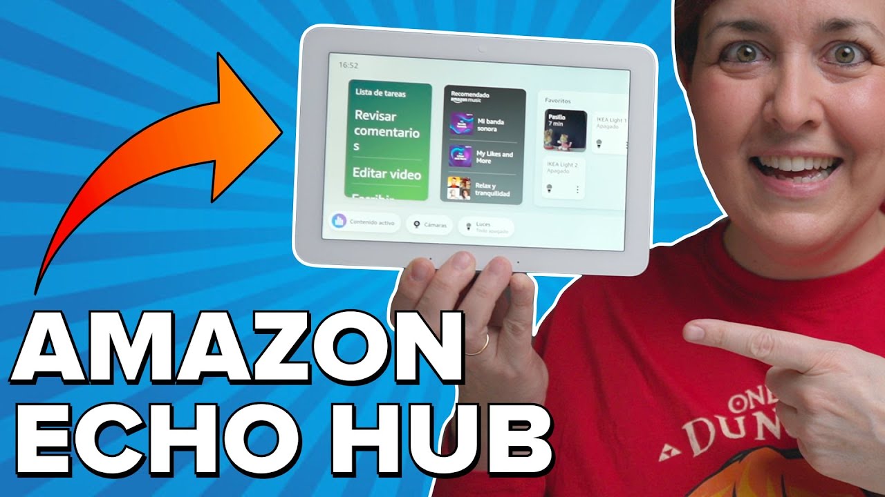 Amazon ECHO HUB: primeras impresiones - YouTube