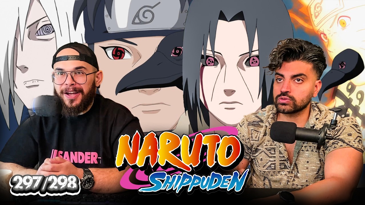 ری اکشن به ناروتو شیپودن ایتاچی و ناگاتو گارا 297.298|Naruto Shippuden ...