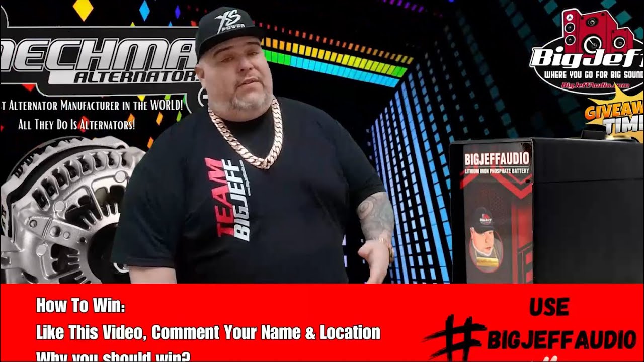 Big Jeff Audio Mechman Giveaway Starts Now. Watch Video For Details ...