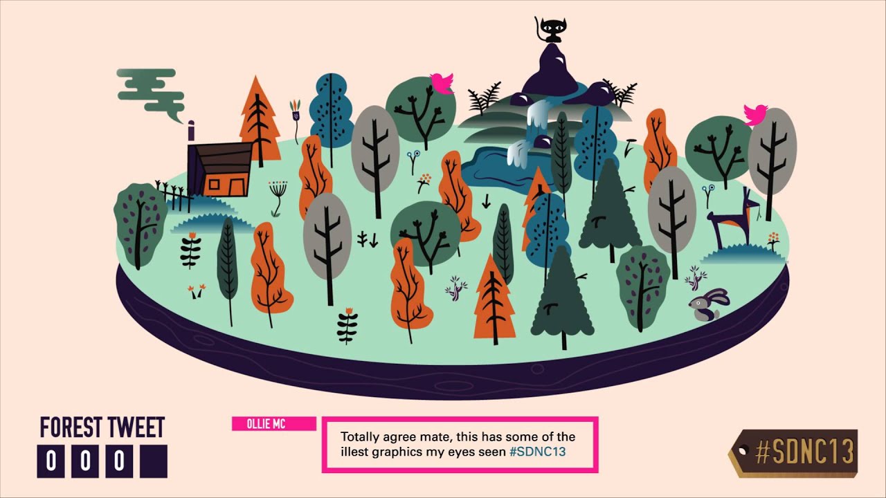 Forest Tweet Final Animation - YouTube
