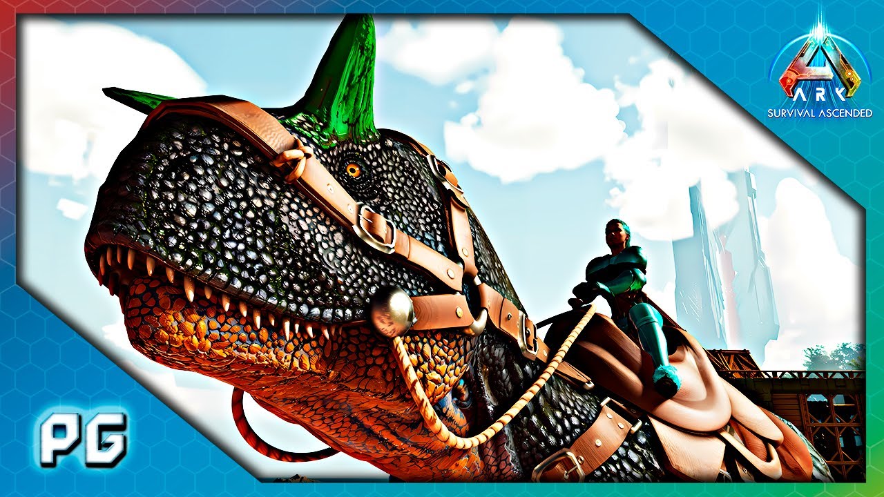 ARK Ascended #13 - Passeio De Carno Na Cave Do Artifact Of The Cleaver ...