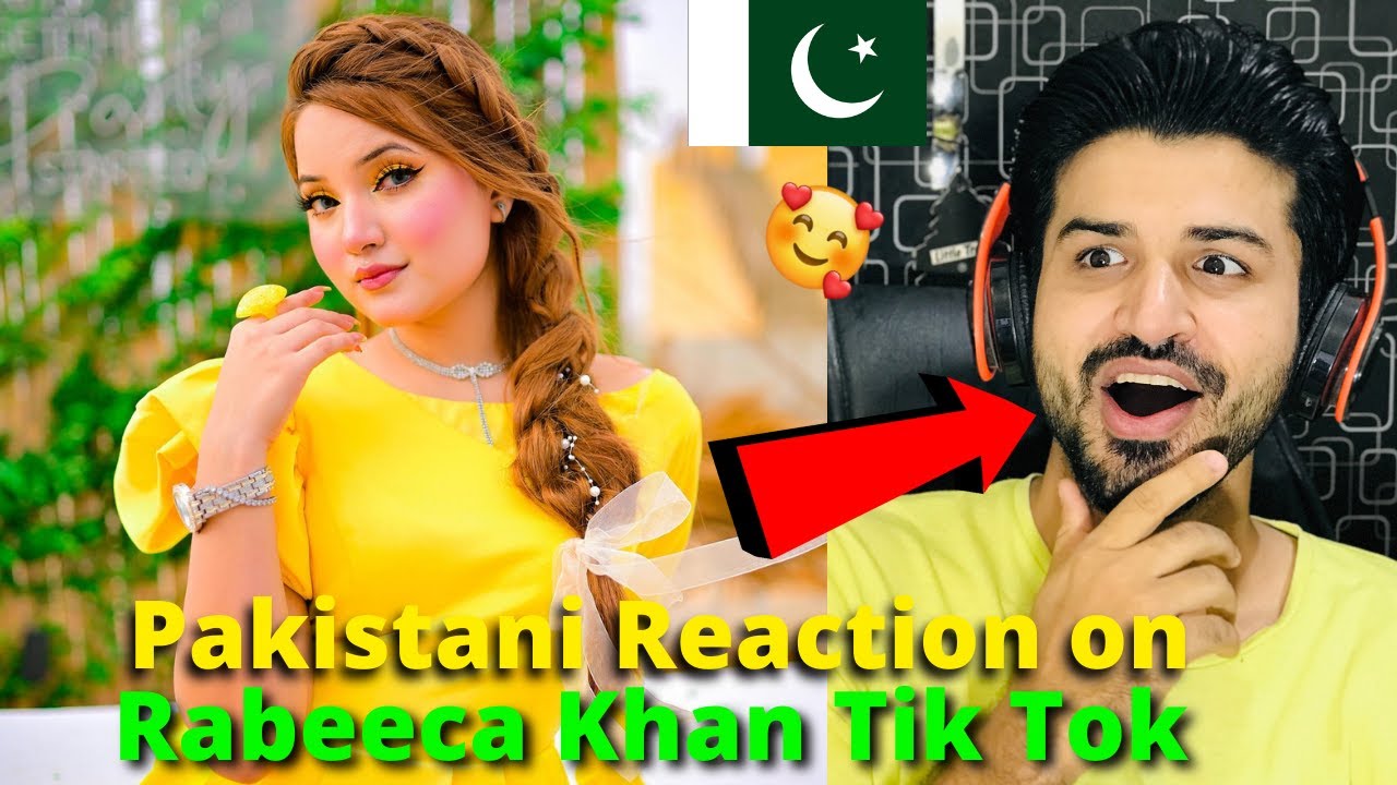 Reaction on Rabeeca Khan Latest TIKTOK VIDEOS | Reaction Vlogger - YouTube