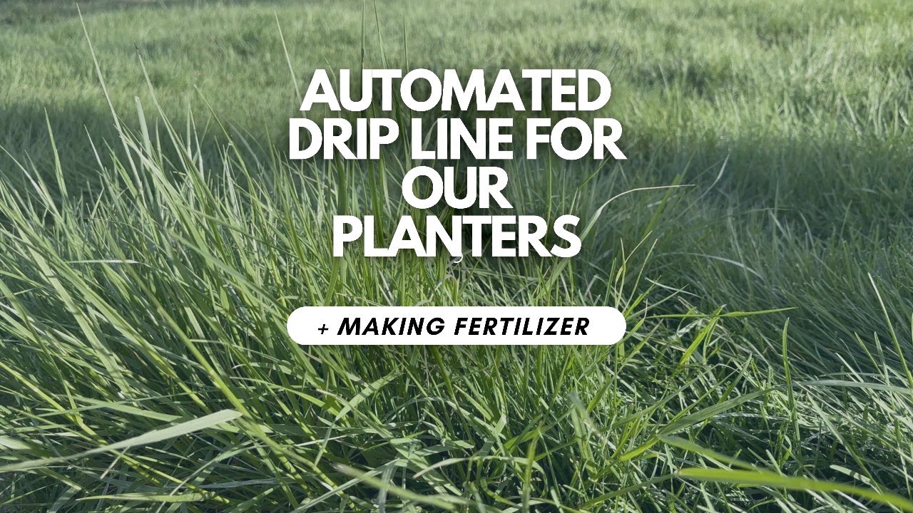 Frost Proof Water Line, Automated Sprinklers and Soakers For Our 1/2 ...