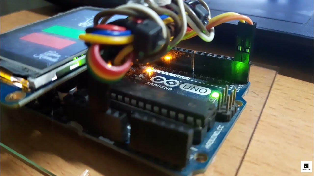 Nextion Display LED On Off - YouTube