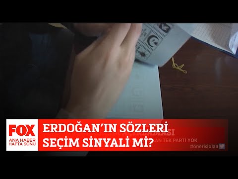 Erdoğan'ın sözleri seçim sinyali mi? 19 Eylül 2021 Gülbin Tosun ile FOX Ana Haber Hafta Sonu