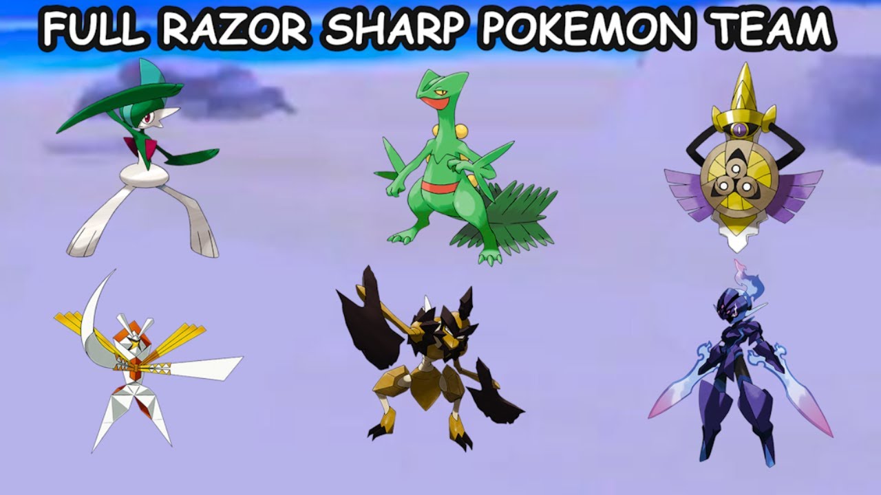 FULL RAZOR SHARP POKEMON TEAM IS ABSOLUTELY BROKEN ON POKEMON SHOWDOWN ...