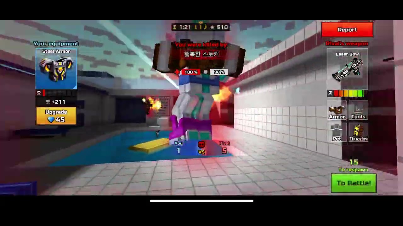 Pixel Gun 3D classic pool tournament again - YouTube