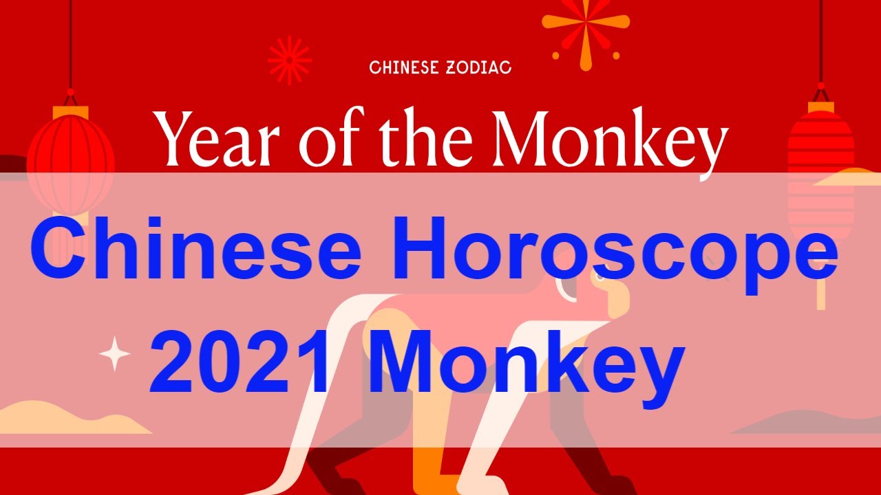 Chinese Horoscope 2021 Monkey - Year of the White Metal Ox - 2021 ...