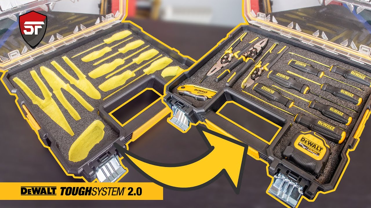 The DeWalt Pro Organizer Tool Box is the PERFECT CASE for Organizing DeWalt Hand Tools! - YouTube
