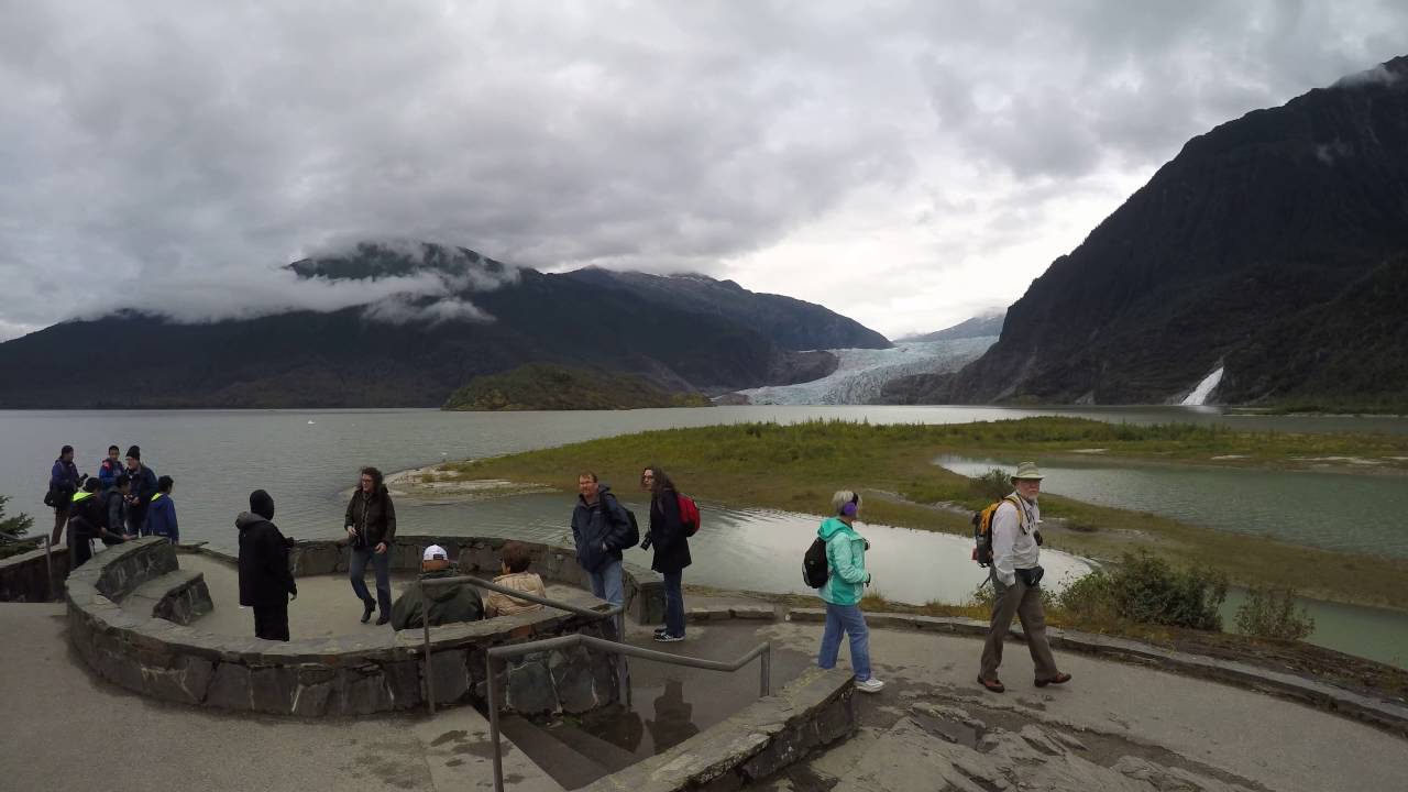 Mendenhall Glacier 4K Panning Time-Lapse - YouTube