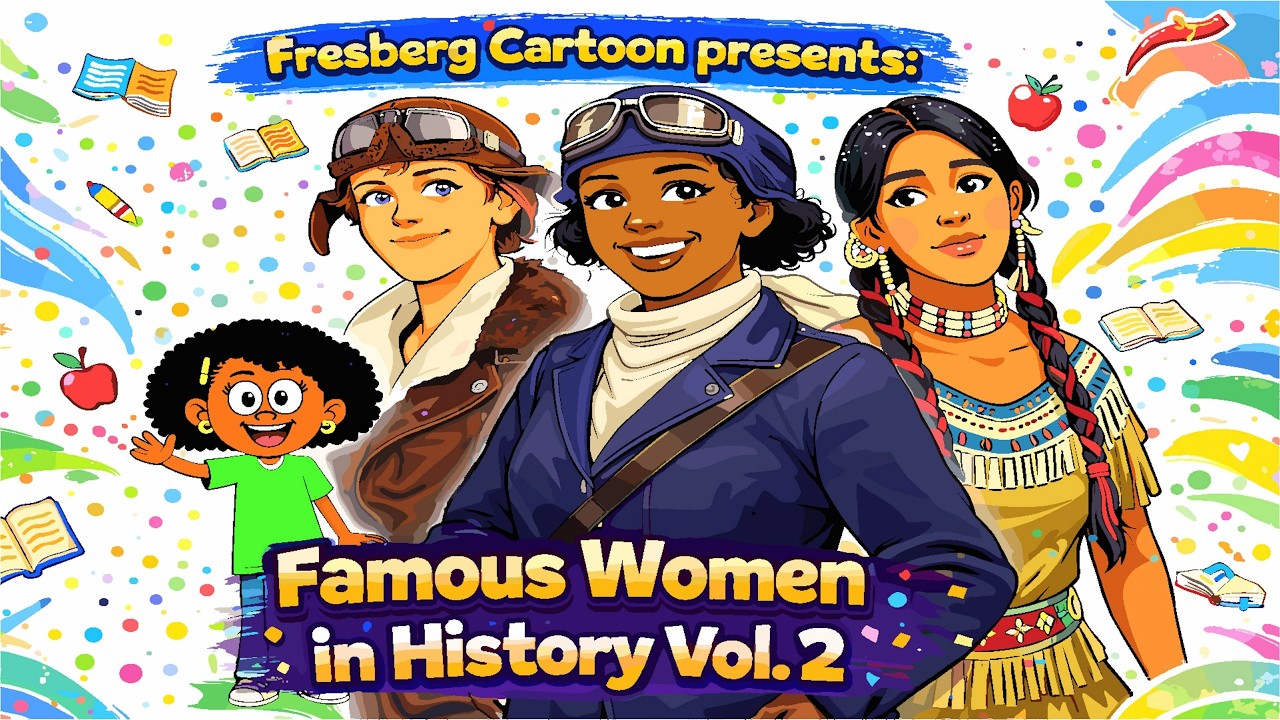 Famous Women in History for Kids | Amelia Earhart, Bessie Coleman ...