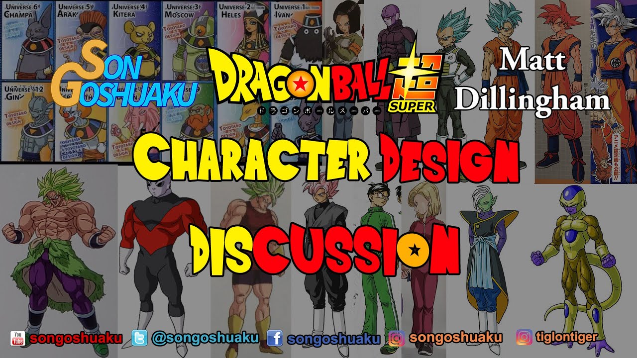 Dragon Ball Super Character Design Art Breakdown | FULL Podcast By ...