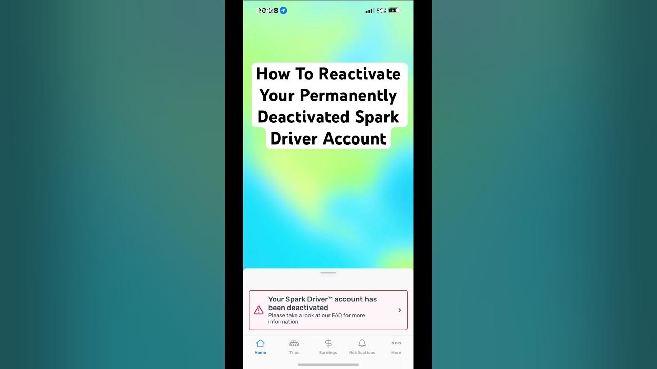 How to reactivate spark driver account #reactivate #deactivate #sparkdriver #walmartspark # ...