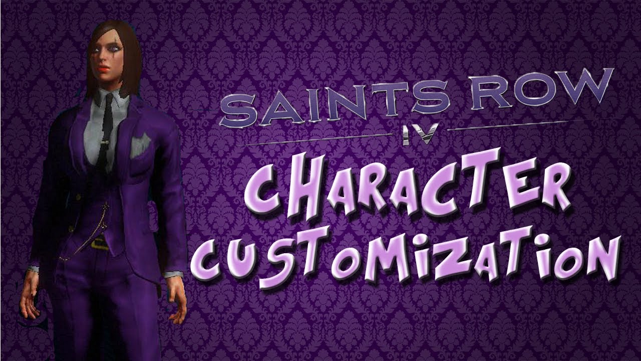 Saints Row 4 - Character Creation - YouTube