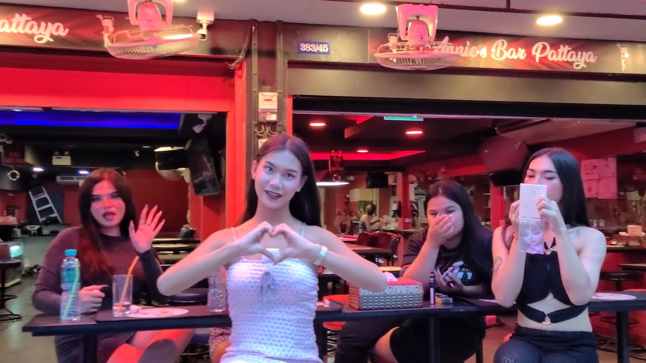 8K Beautiful Girls and Ladyboys Bars Nightclubs GoGo Clubs soi Pothole ...