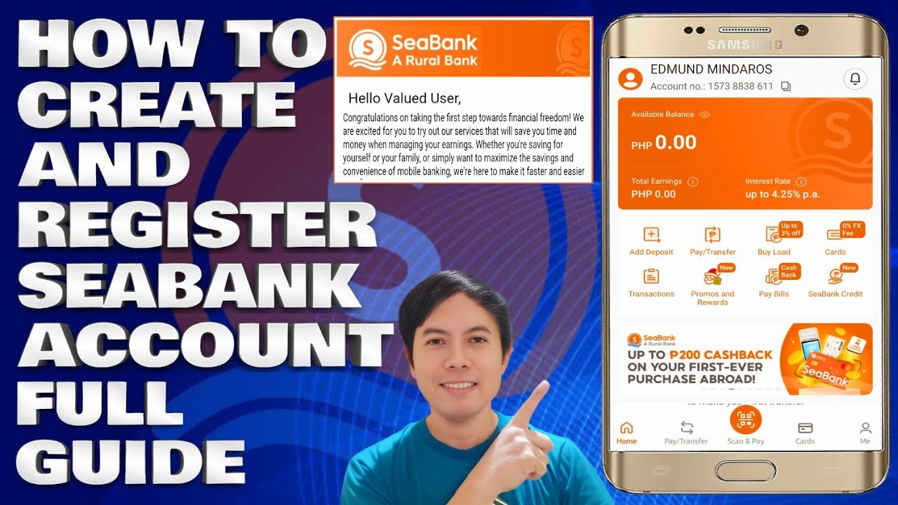 How To Create And Register SeaBank Account Full Guide For Beginner's ...