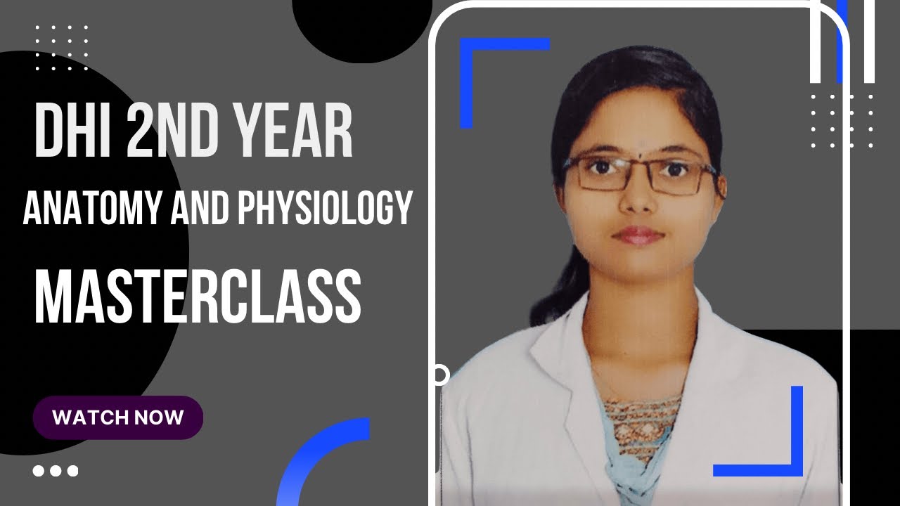 DHI Anatomy and Physiology Masterclass| PrepEd App for Paramedical and ...